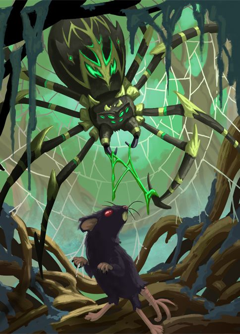 Home Ravencards Bog Spider